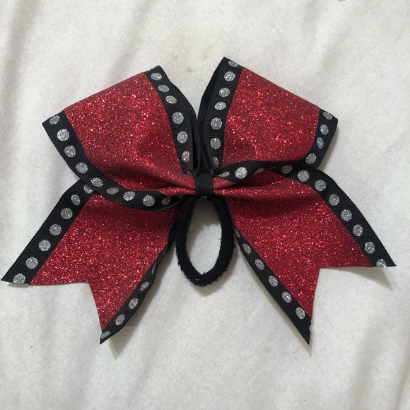 Accessories | Red Cheer Bow | Poshmark